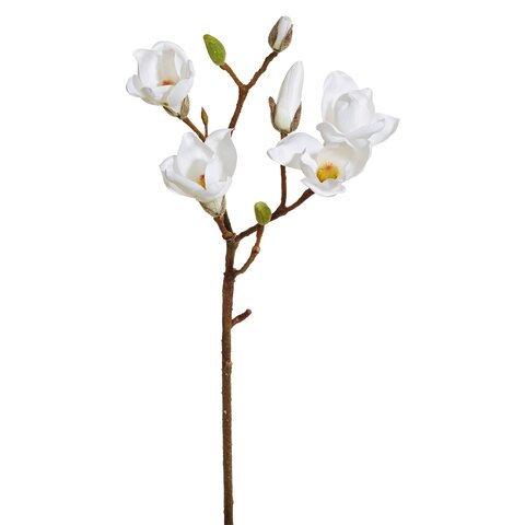 MAGNOLIA SPRAY, WHITE, 68CM | TANGS Singapore