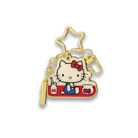 Sanrio Classic Hello Kitty - Hello Kitty 50th Anni. 24K GP Keychain ...