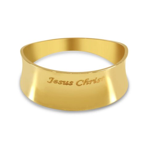 Jesus Christ Broad Band Ring | TANGS Singapore