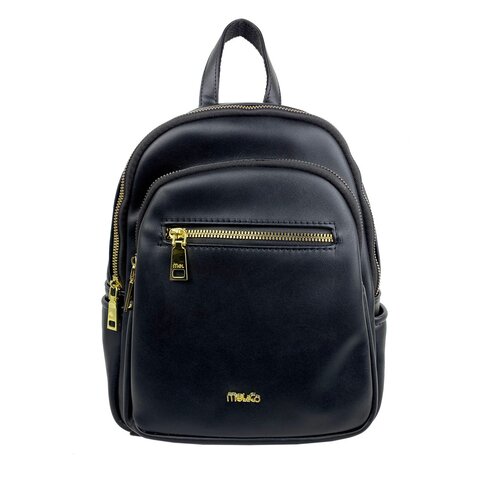 Two-Way Convertible Round Top Shoulder Backpack, Black | TANGS Singapore