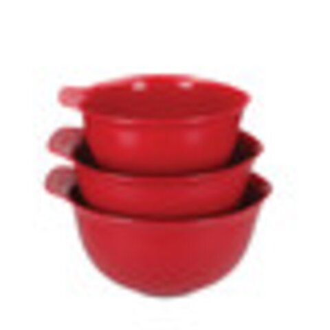 3pc Mixing Bowl Set Empire Red | TANGS Singapore