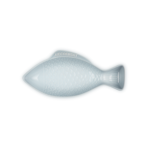 Small Fish Dish Silver Blue | TANGS Singapore