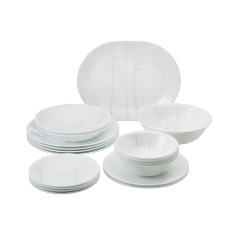 18PC DINNER SET FROST WHITE 18-FT-P | TANGS Singapore