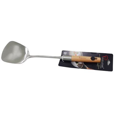 Stainless Steel Ladle with Wooden Handle | TANGS Singapore