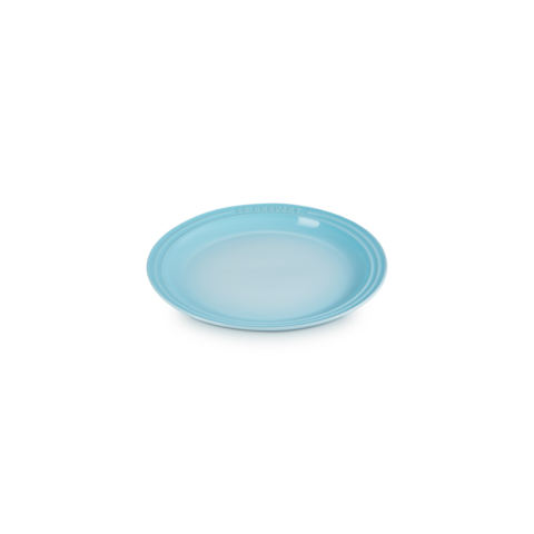 Le Creuset Tokyo Round Plate 23cm Purist Blue | TANGS Singapore
