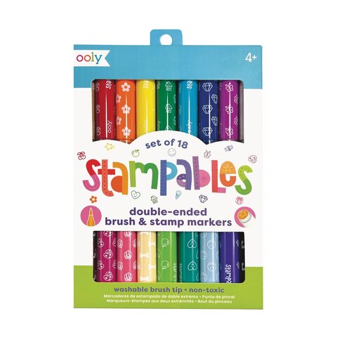 Stampables Double Ended Stamp Markers - Set of 18 | TANGS Singapore