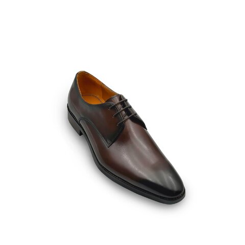 Plain Toe Derby Brown | TANGS Singapore