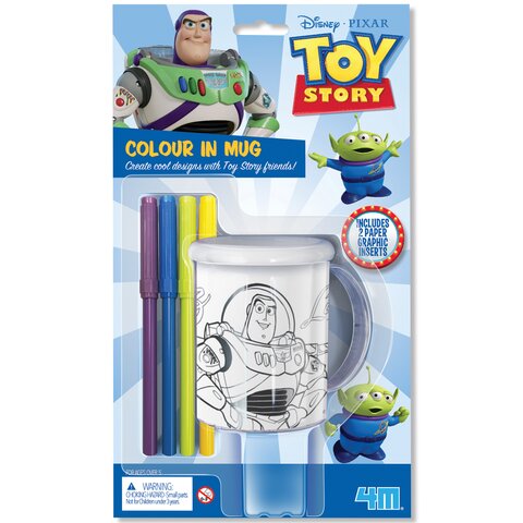 Pixar Toystory Colour In Mug | TANGS Singapore