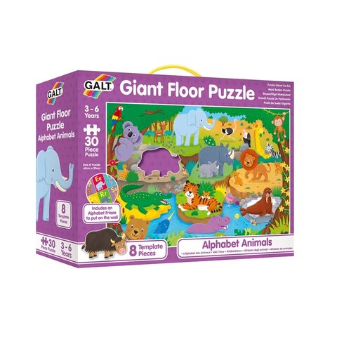 Giant Floor Puzzle (Alphabet Animals) | TANGS Singapore