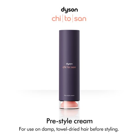Dyson Chitosan™ Pre-style cream (Straight to Wavy, Light Conditioning ...