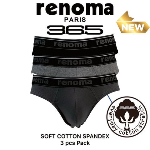 Renoma 365 Mini Briefs. Assorted Colours | TANGS Singapore
