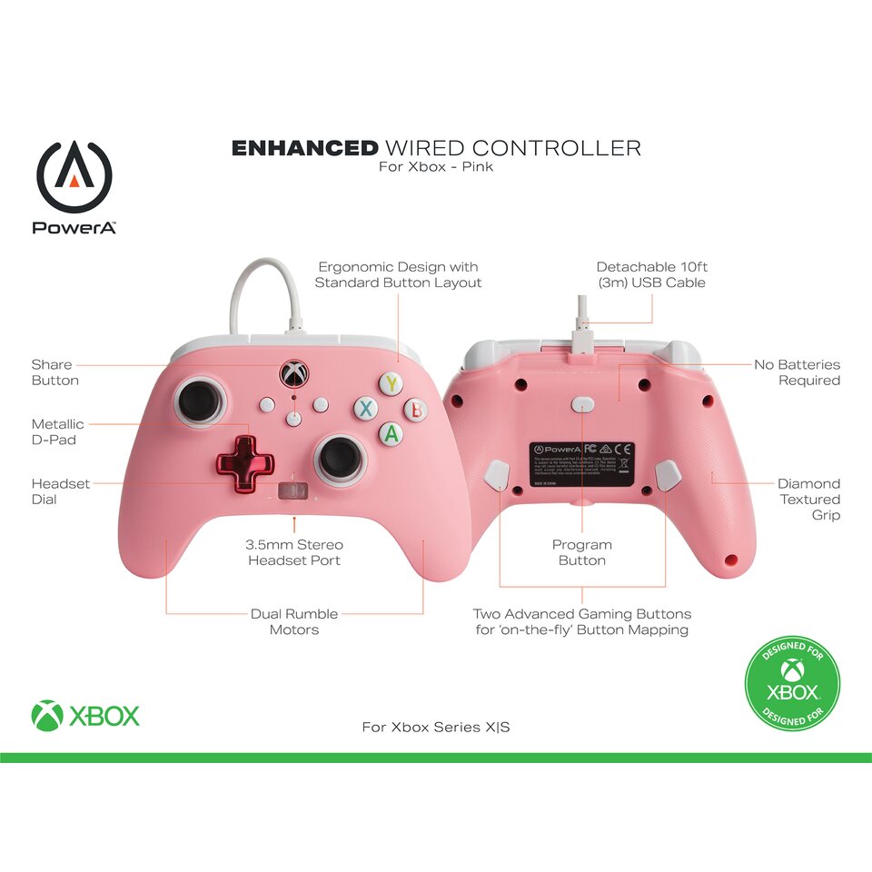 Pink Diamond Xbox Controller