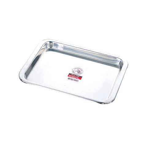 Stainless Steel Rectangular Tray 13.5" | TANGS Singapore