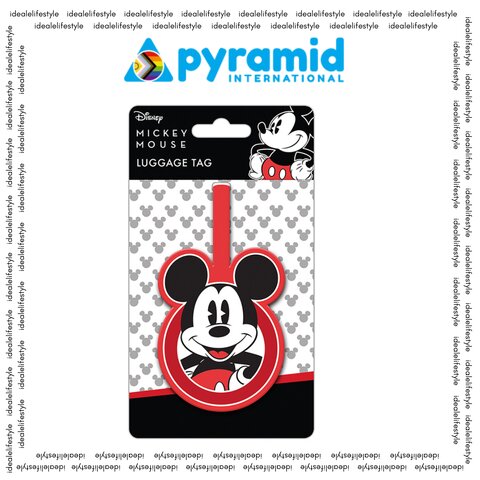 Pyramid Mickey Mouse Luggage Tag | TANGS Singapore
