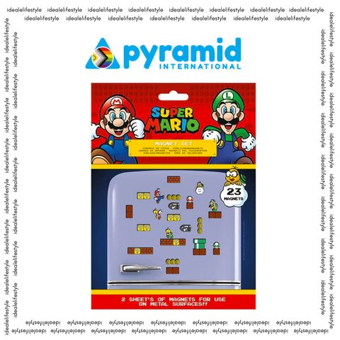 Pyramid Super Mario Magnet Set | TANGS Singapore