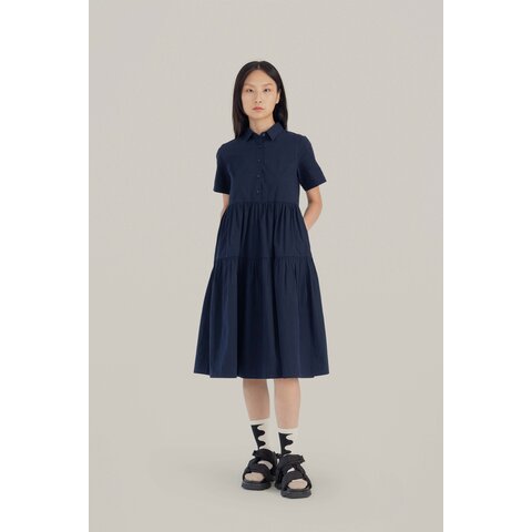 Himari Dress, Navy | TANGS Singapore