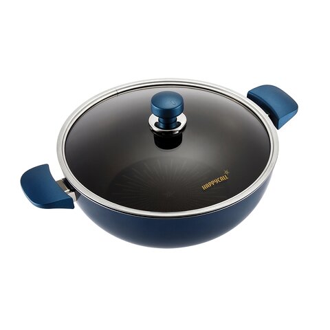 32CM IH TITANIUM WOK PAN W LID (3900-0413) | TANGS Singapore